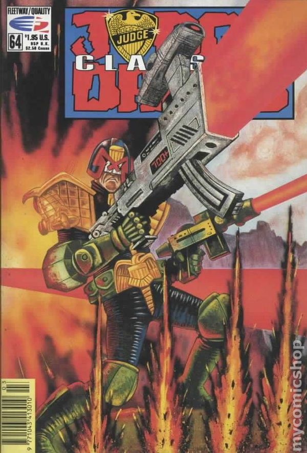 Judge Dredd 1986 Quality Comic Books