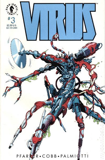 Virus 1993 Comic Books