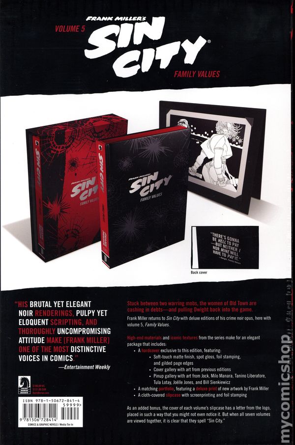 Sin City Hc 2021 Dark Horse Deluxe 4th Edition Comic Books