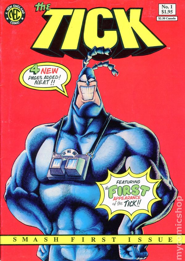 Tick 1988 2nd Printing Comic Books