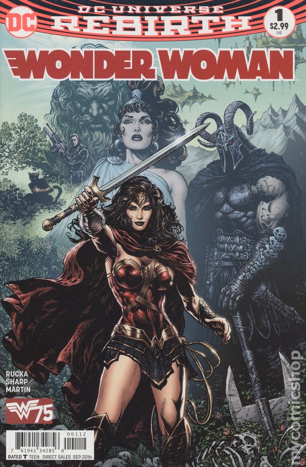 Wonder Woman 2016 5th Series Comic Books