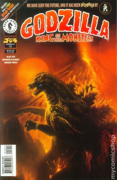 Godzilla 1995 Dark Horse Comic Books