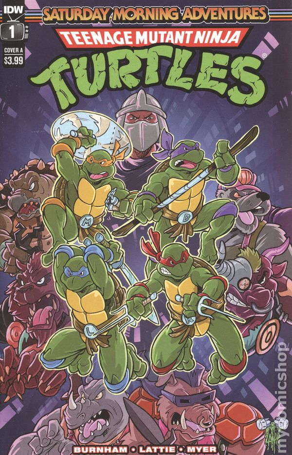 Teenage Mutant Ninja Turtles Saturday Morning Adventures 2022 Idw