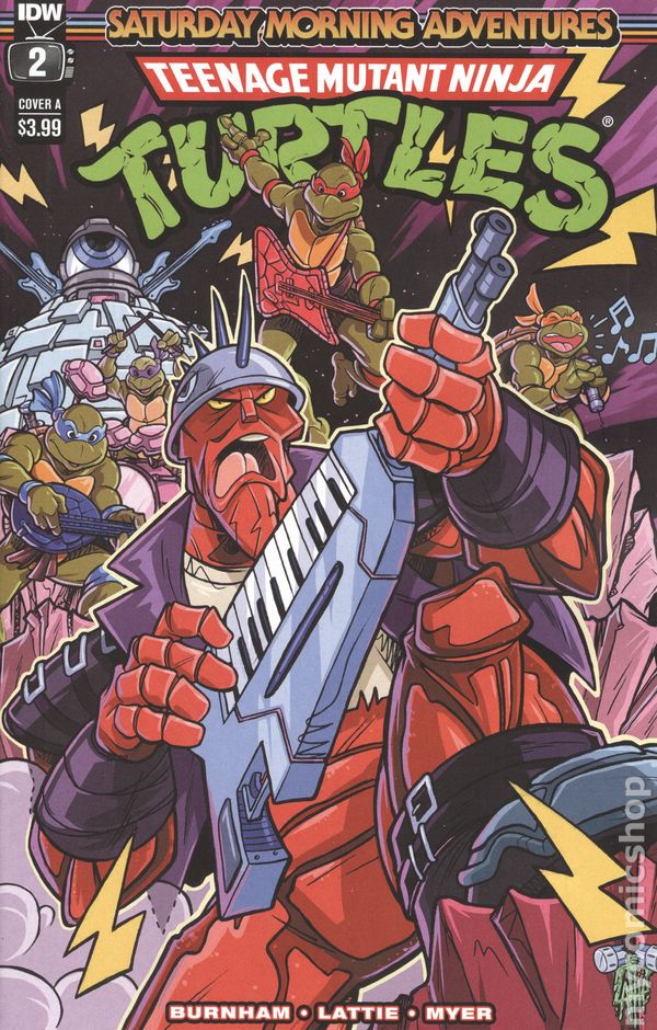 Teenage Mutant Ninja Turtles Saturday Morning Adventures 2022 Idw