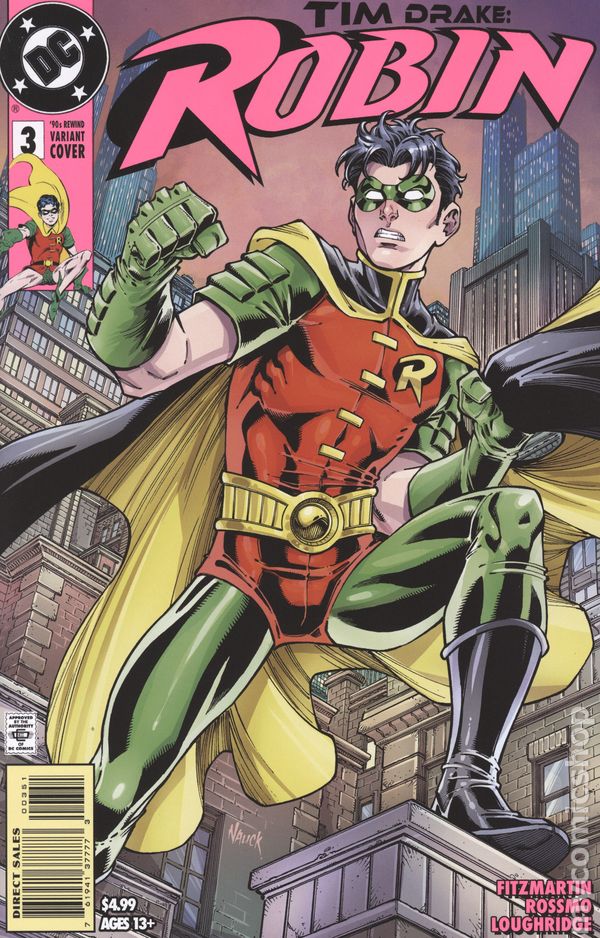 Tim Drake Robin Comic Books Issue 3