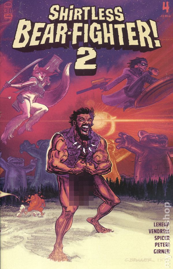 Shirtless Bear Fighter 2 2022 Image Comic Books