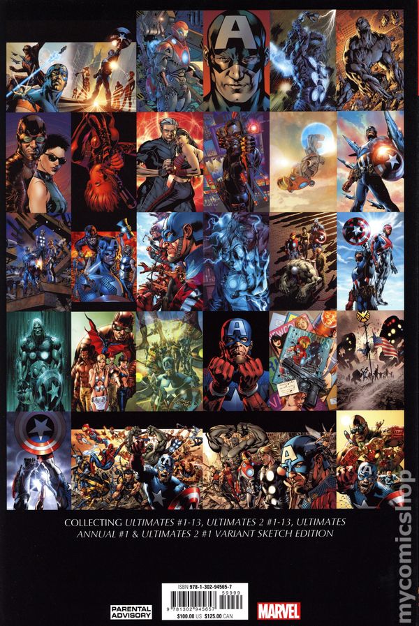 Ultimates Omnibus Hc 2022 Marvel 3rd Edition Comic Books
