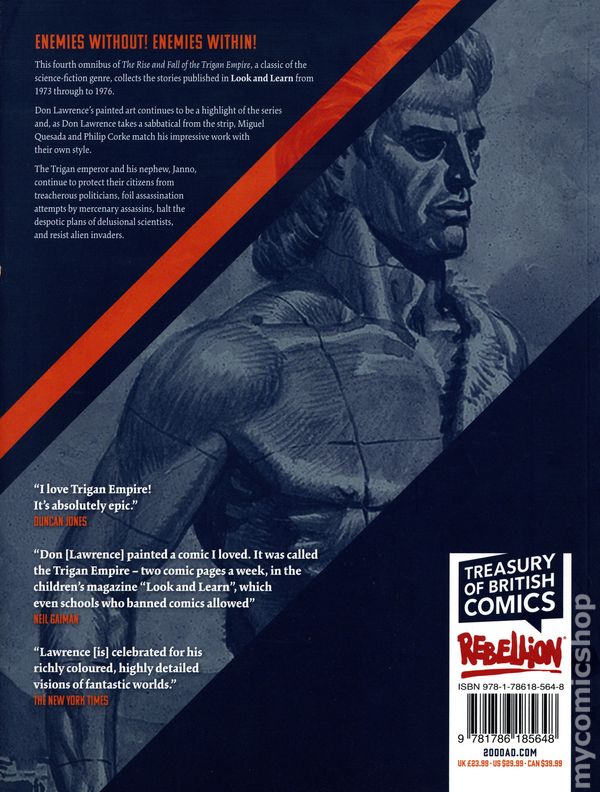 Rise And Fall Of The Trigan Empire Tpb 2020 Rebellion2000 Ad Comic Books