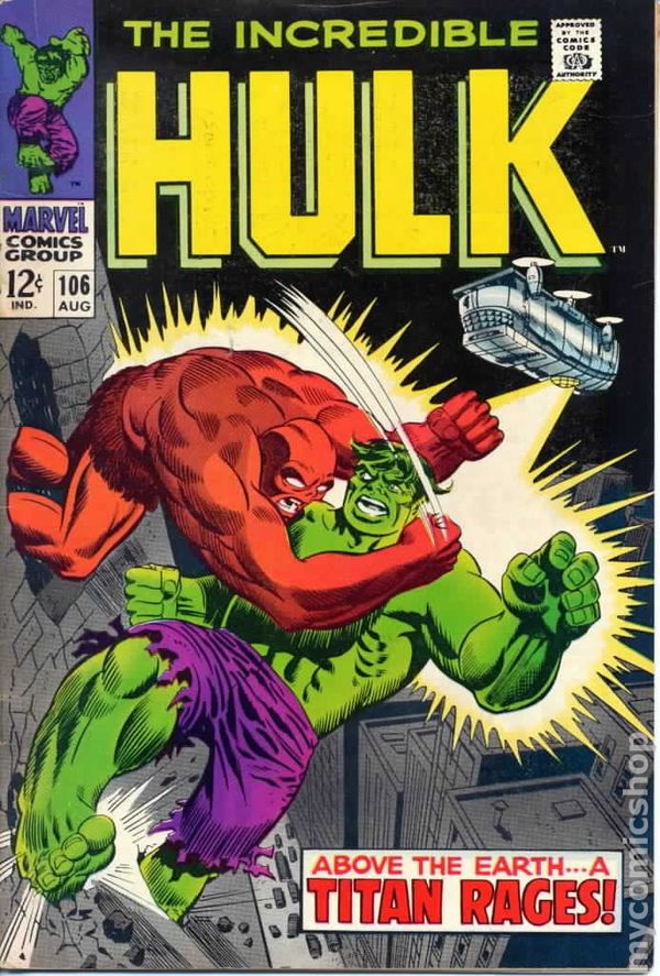 Hulk Comic Strip