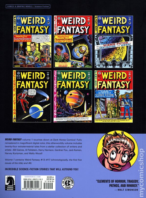 Ec Archives Weird Fantasy Tpb 2023 Dark Horse Comic Books