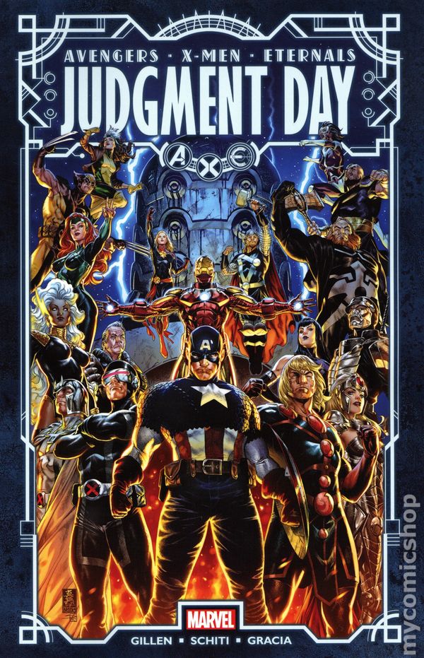 Avengersx Meneternals Judgment Day Tpb 2023 Marvel Comic Books