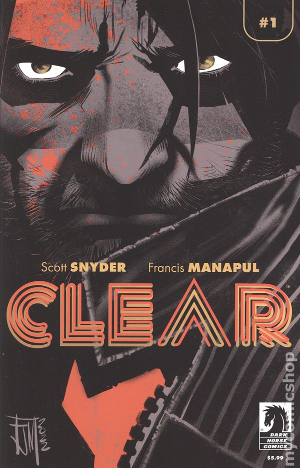 Clear 2023 Dark Horse Comic Books