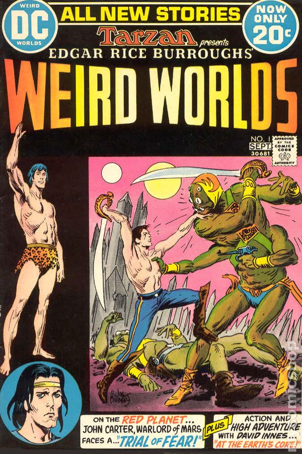 Weird Worlds 1972 Dc Comic Books