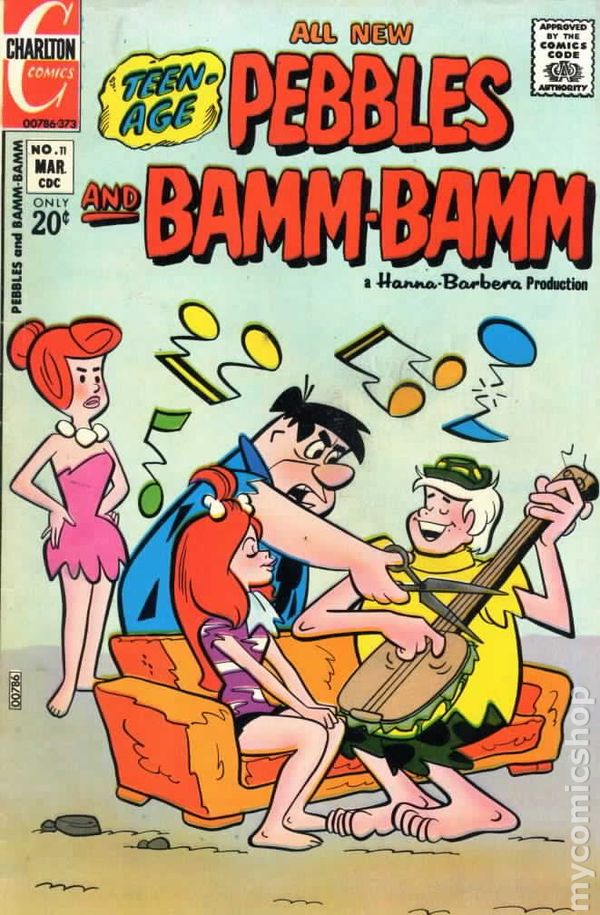 Pebbles And Bamm Bamm 1972 Charlton Comic Books