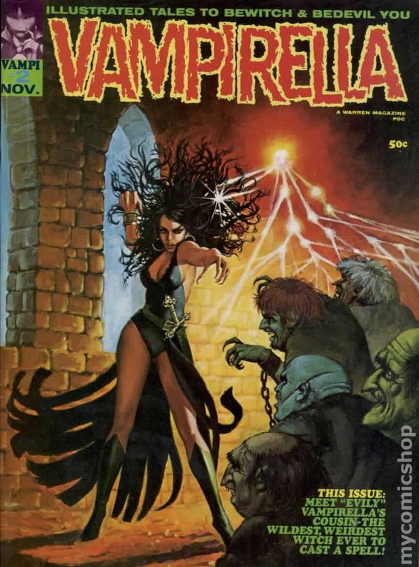 Vampirella 1969 Warren Comic Books