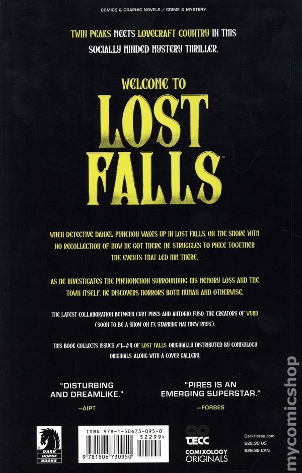 Lost Falls Tpb 2023 Dark Horse Comic Books