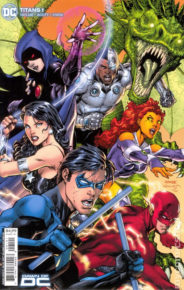 Titans 2023 Dc Comic Books