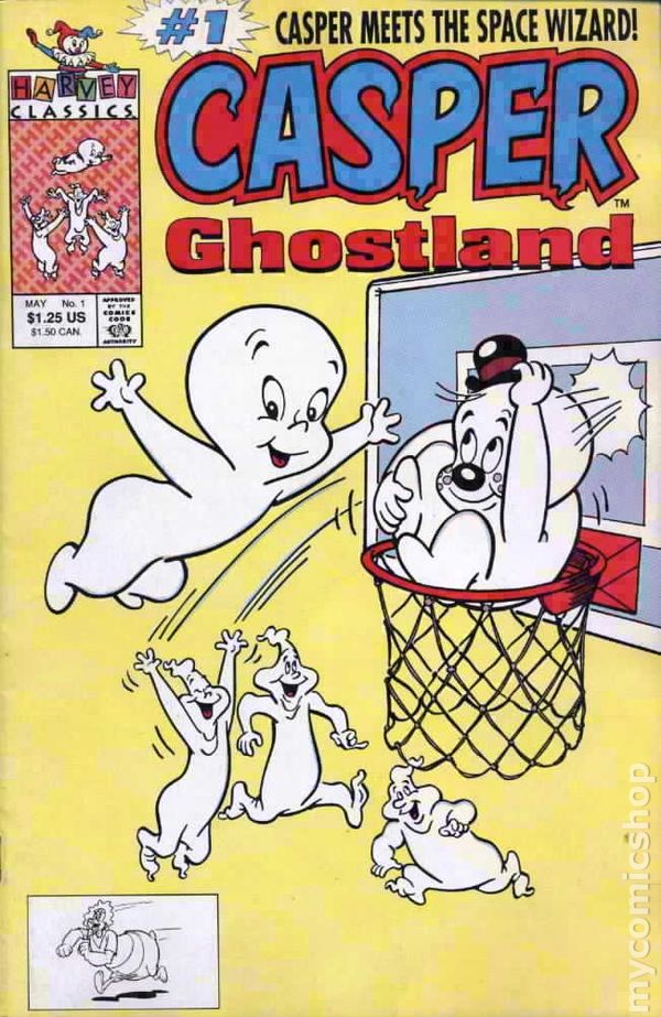 Casper Ghostland 1992 Comic Books