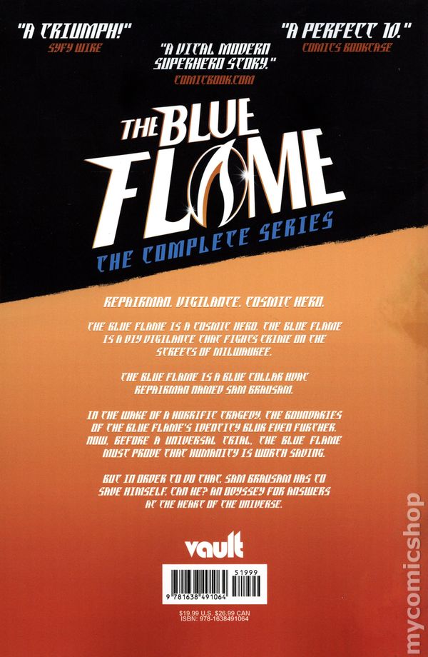 Blue Flame Tpb 2023 Vault Comics Comic Books