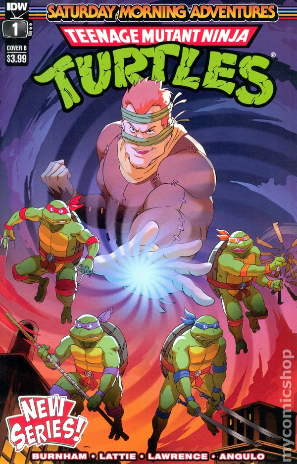Teenage Mutant Ninja Turtles Saturday Morning Adventures 2023 Idw