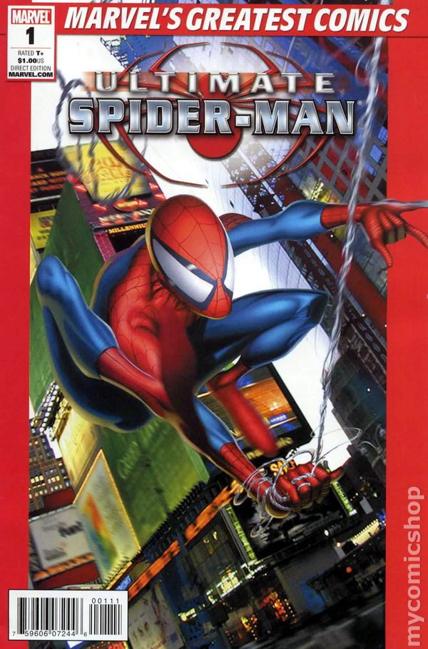 Marvel Ultimate Spider Men Comic Books