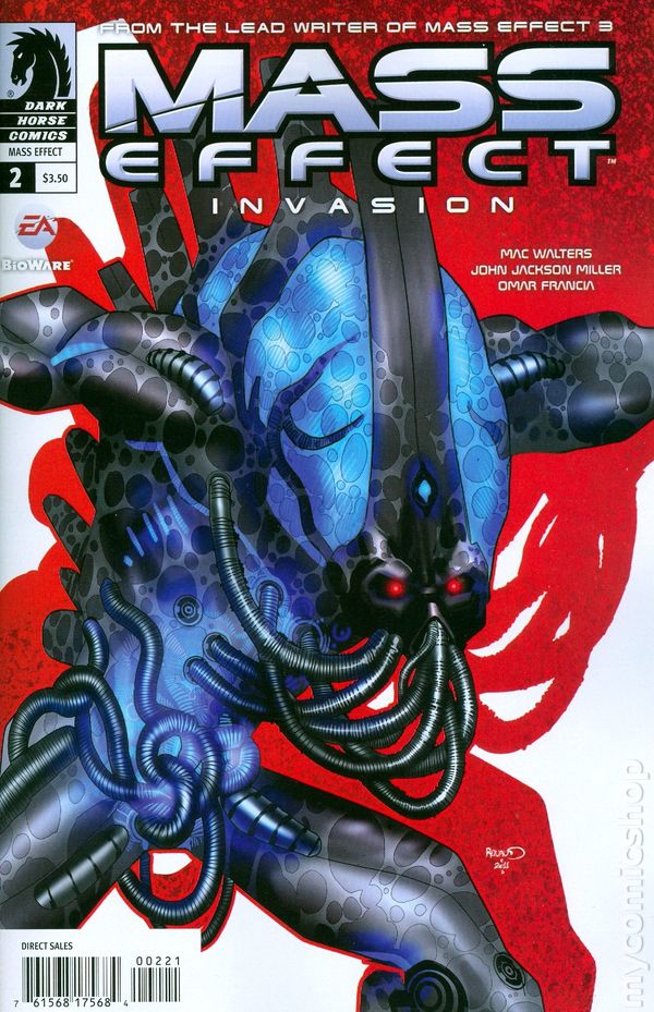 Mass Effect Invasion 2011 Dark Horse Comic Books