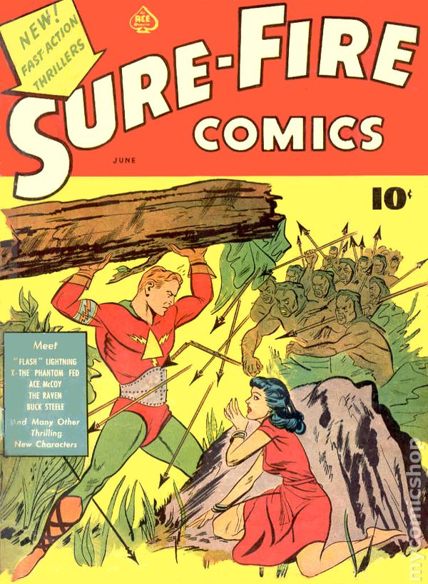 Sure Fire Comics 1940 Comic Books