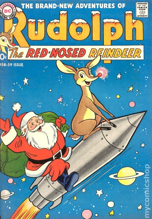 Rudolph The Red Nosed Reindeer 1950 Comic Books