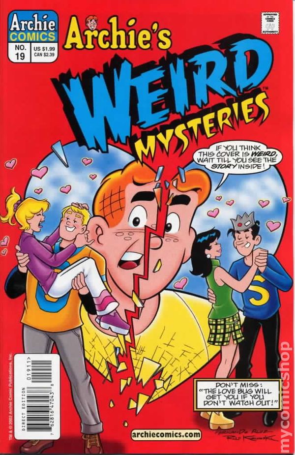 Archies Weird Mysteries 2000 Comic Books