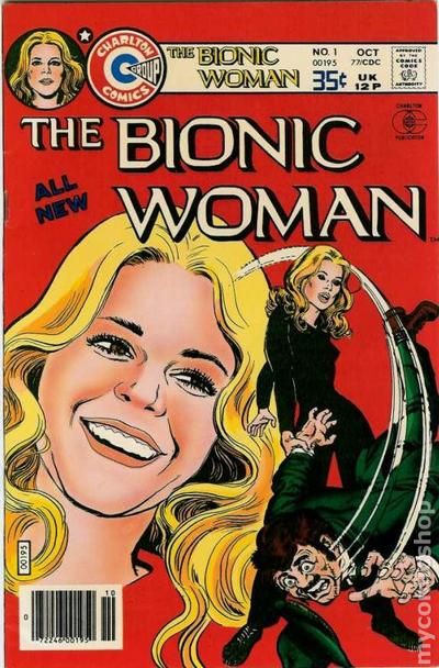 Bionic Woman 1977 Charlton Comic Books