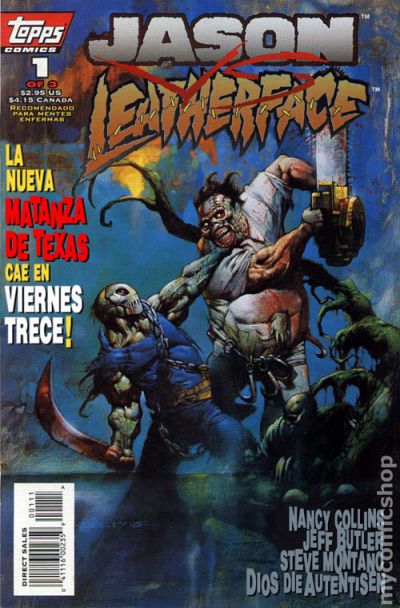 Jason Vs Leatherface 1995 Comic Books