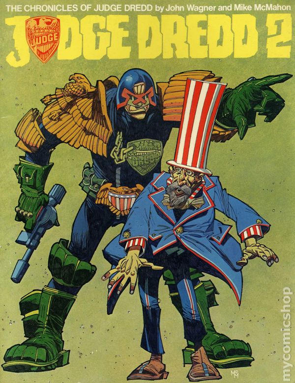 Comic Books In Chronicles Of Judge Dredd Tpb