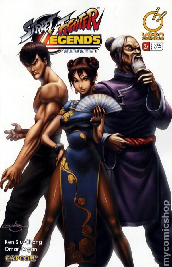 Street Fighter Legends Chun Li 2009 Udon 3a Comic Book