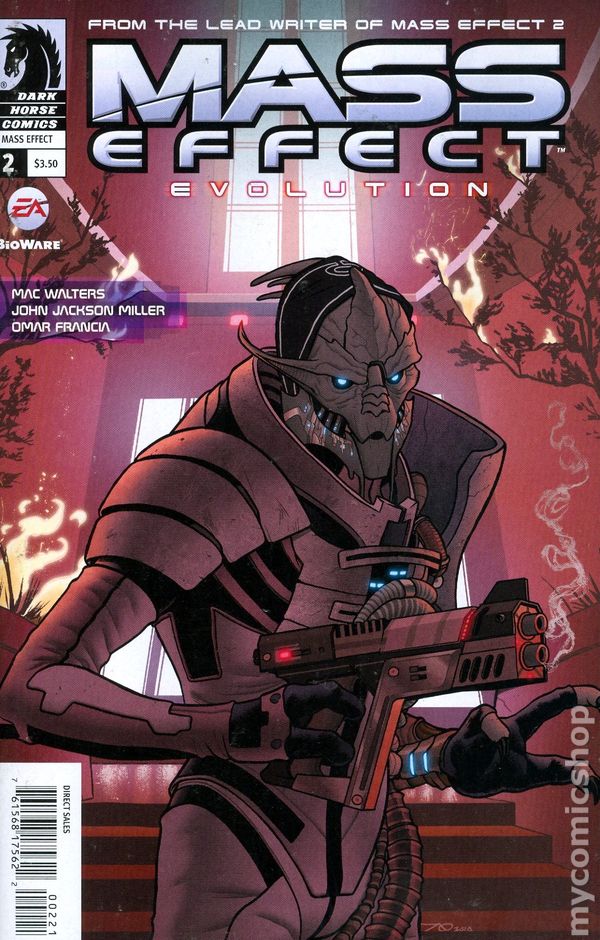 Mass Effect Evolution 2011 Dark Horse Comic Books