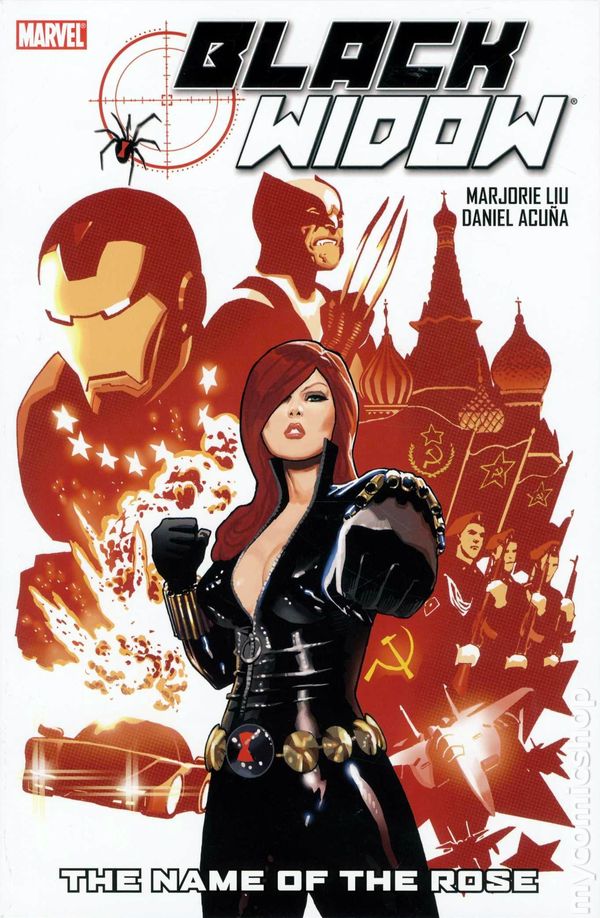 Black Widow The Name Of The Rose Hc 2010 Marvel Comic Books