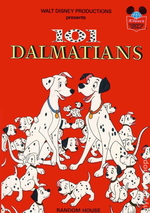 101 Dalmatians Hc 1974 Random House Walt Disney Comic Books