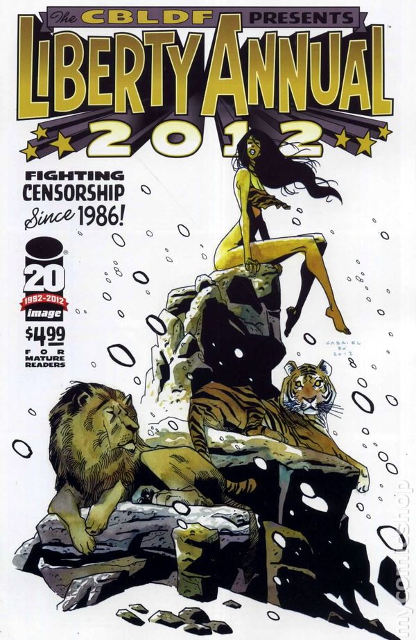 Cbldf Presents Liberty Annual 2011 Image Comic Books