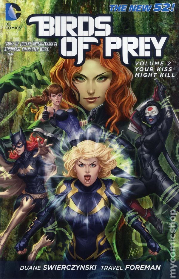 Birds Of Prey Tpb 2012 2015 Dc Comics The New 52 Comic Books