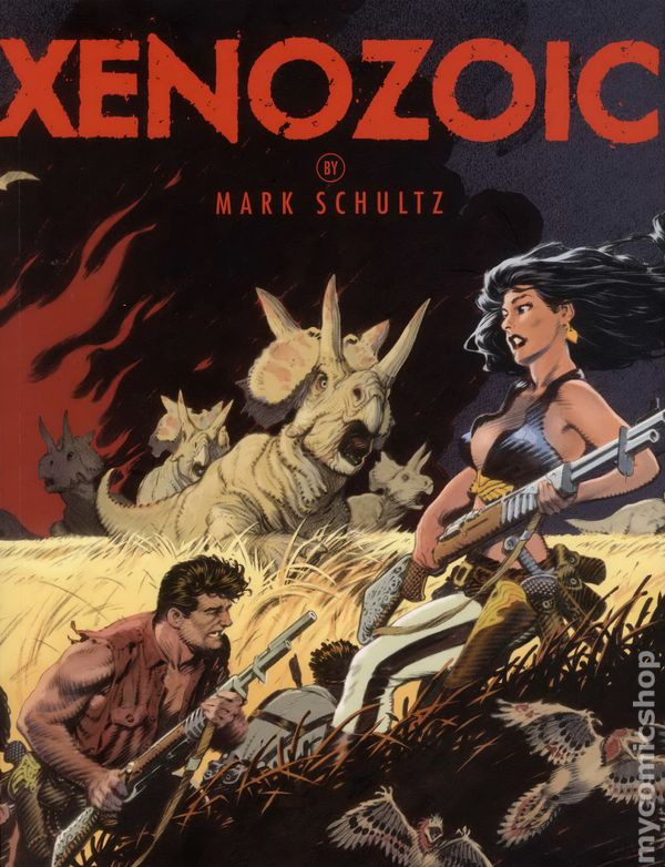 Xenozoic Tpb 2010 Flesk By Mark Schultz 1st Edition Comic Books