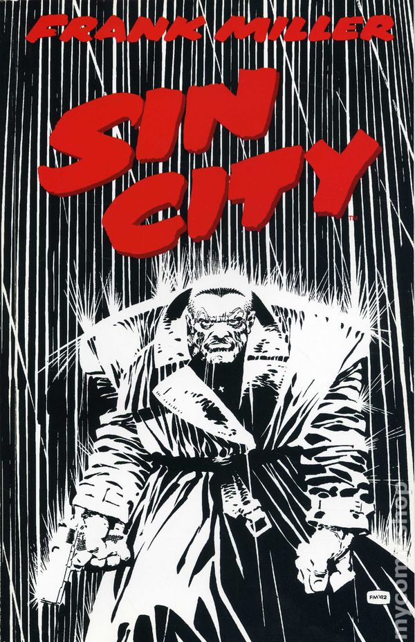 Sin City Tpb 1992 Dark Horse 1st Edition Comic Books