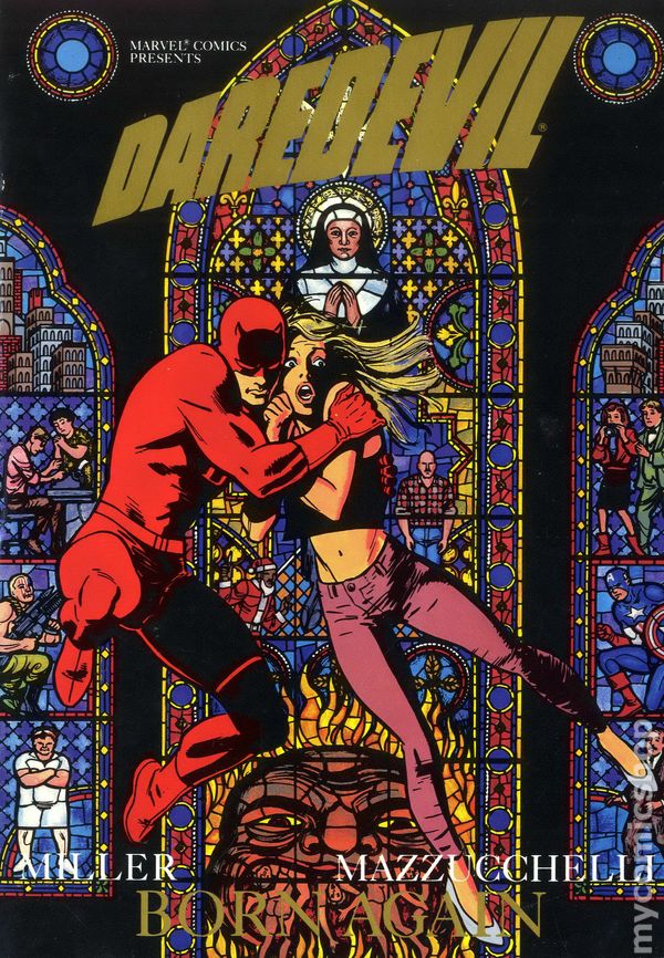 Daredevil Born Again Tpb 1987 Marvel 1st Edition Comic Books