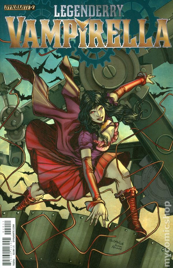 Legenderry Vampirella 2015 Dynamite Comic Books