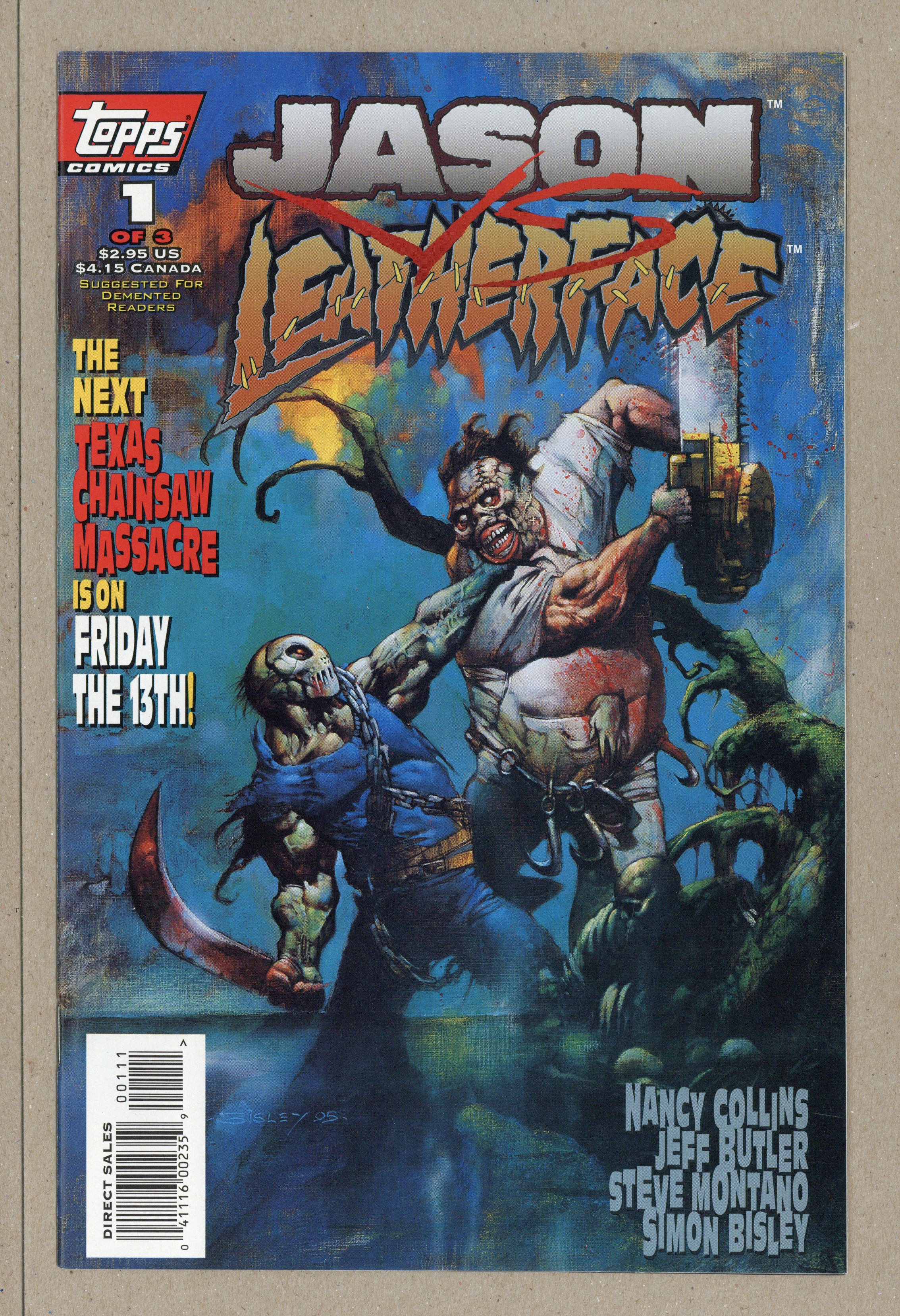 Jason Vs Leatherface 1995 1 Nm 94