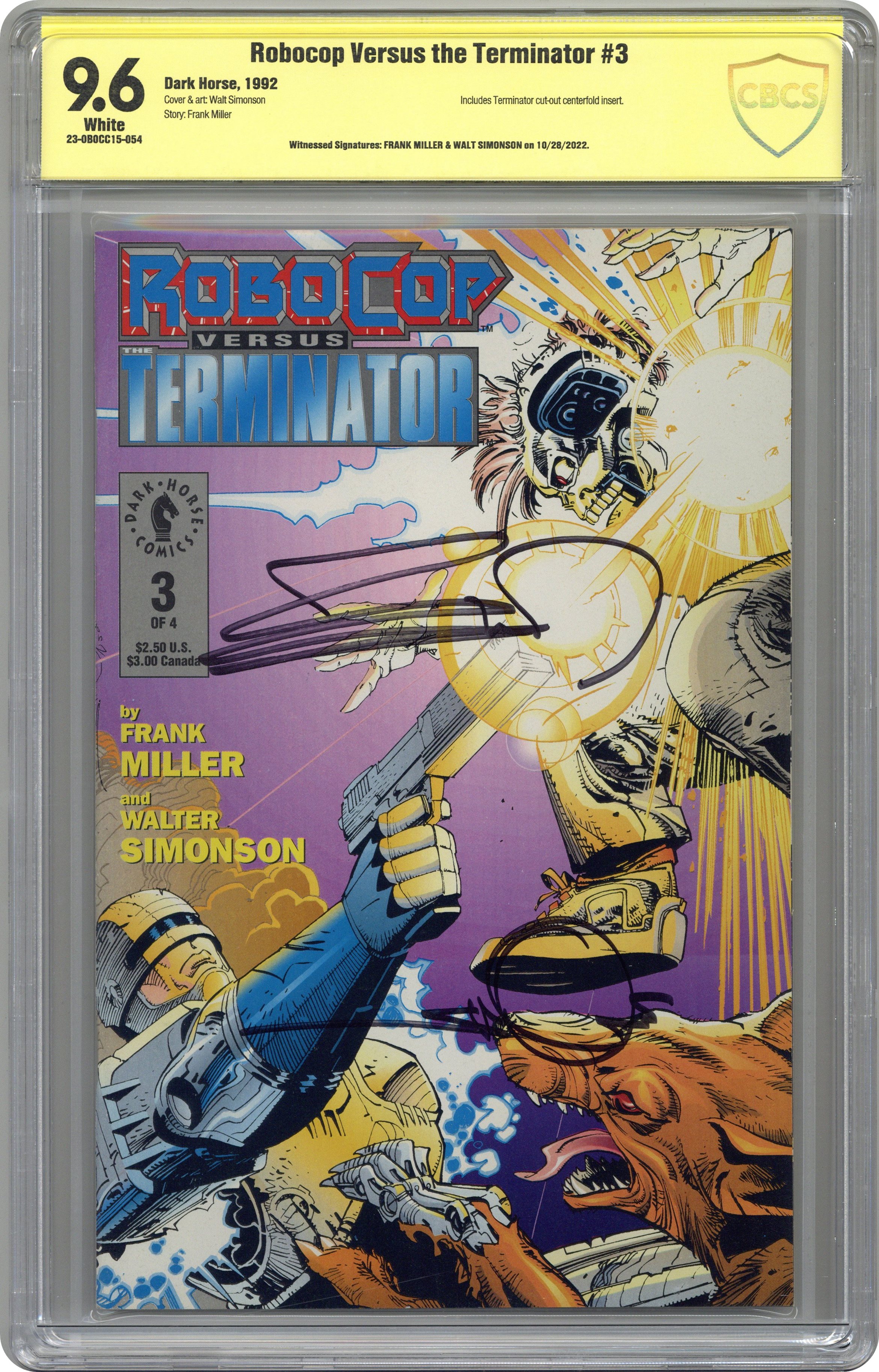 Robocop Vs Terminator 1992 Comic Books Graded By Cbcs