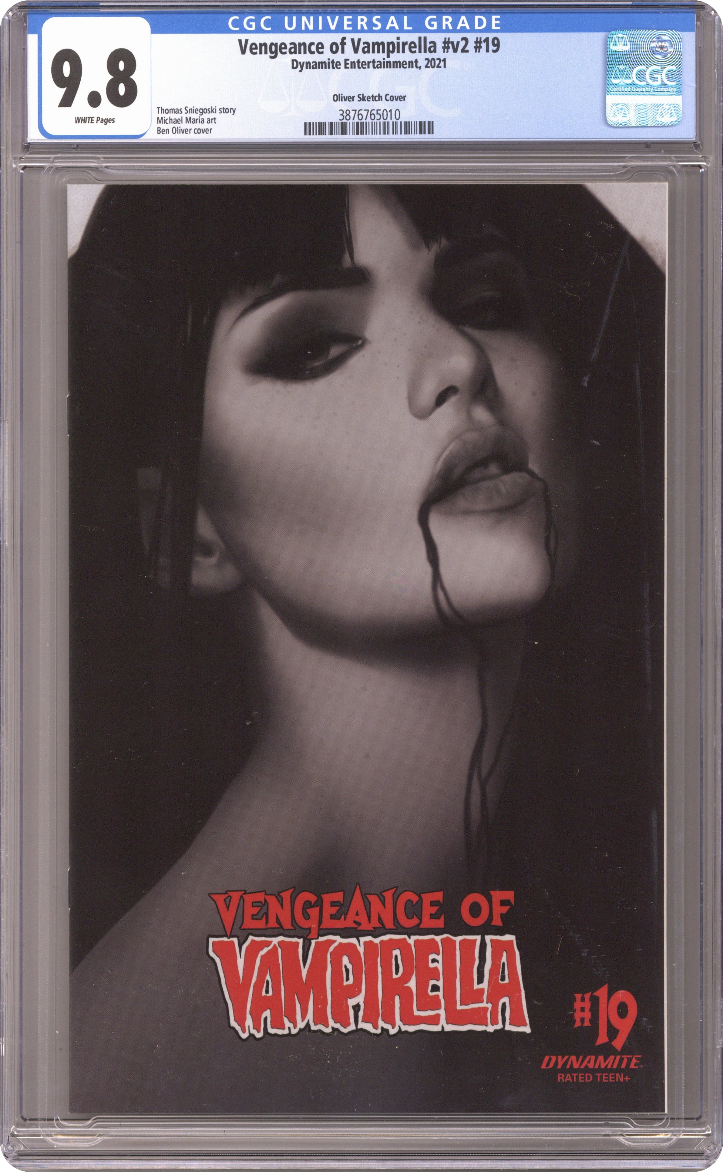 Vengeance Of Vampirella 2019 Dynamite Comic Books Graded By Cgc