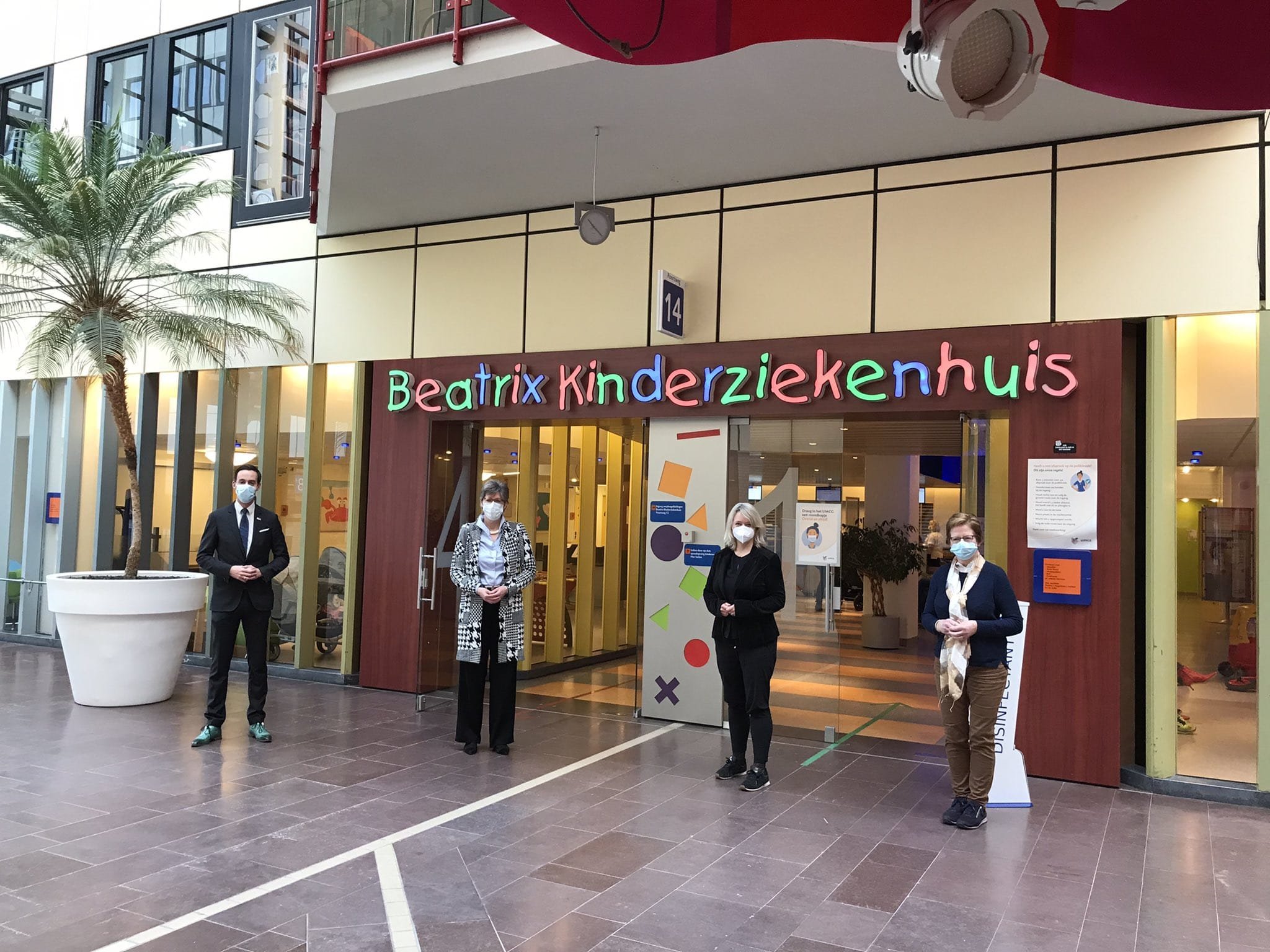 Werkbezoek Umcg Kinderhartchirurgie