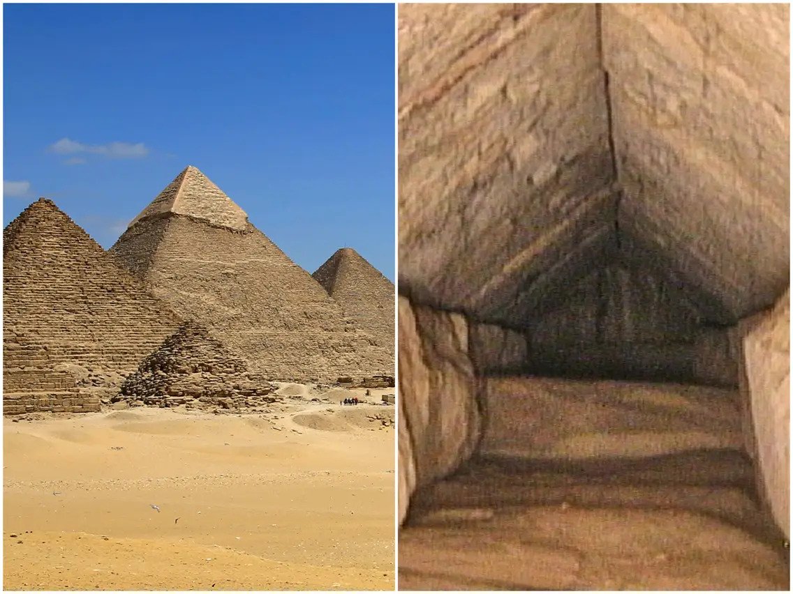 Hidden Corridor Discovered In Pyramid Of Giza Using Cosmic Ray Muon