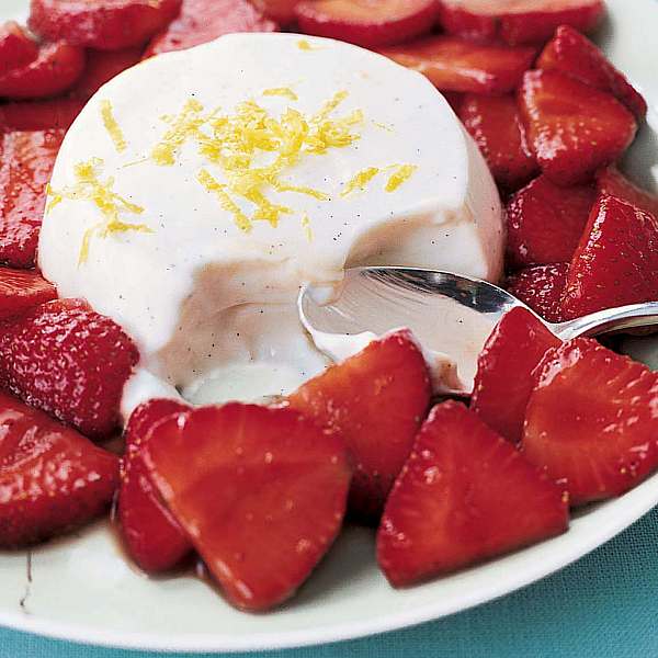 Barefoot Contessa Panna Cotta With Balsamic Strawberries Recipes