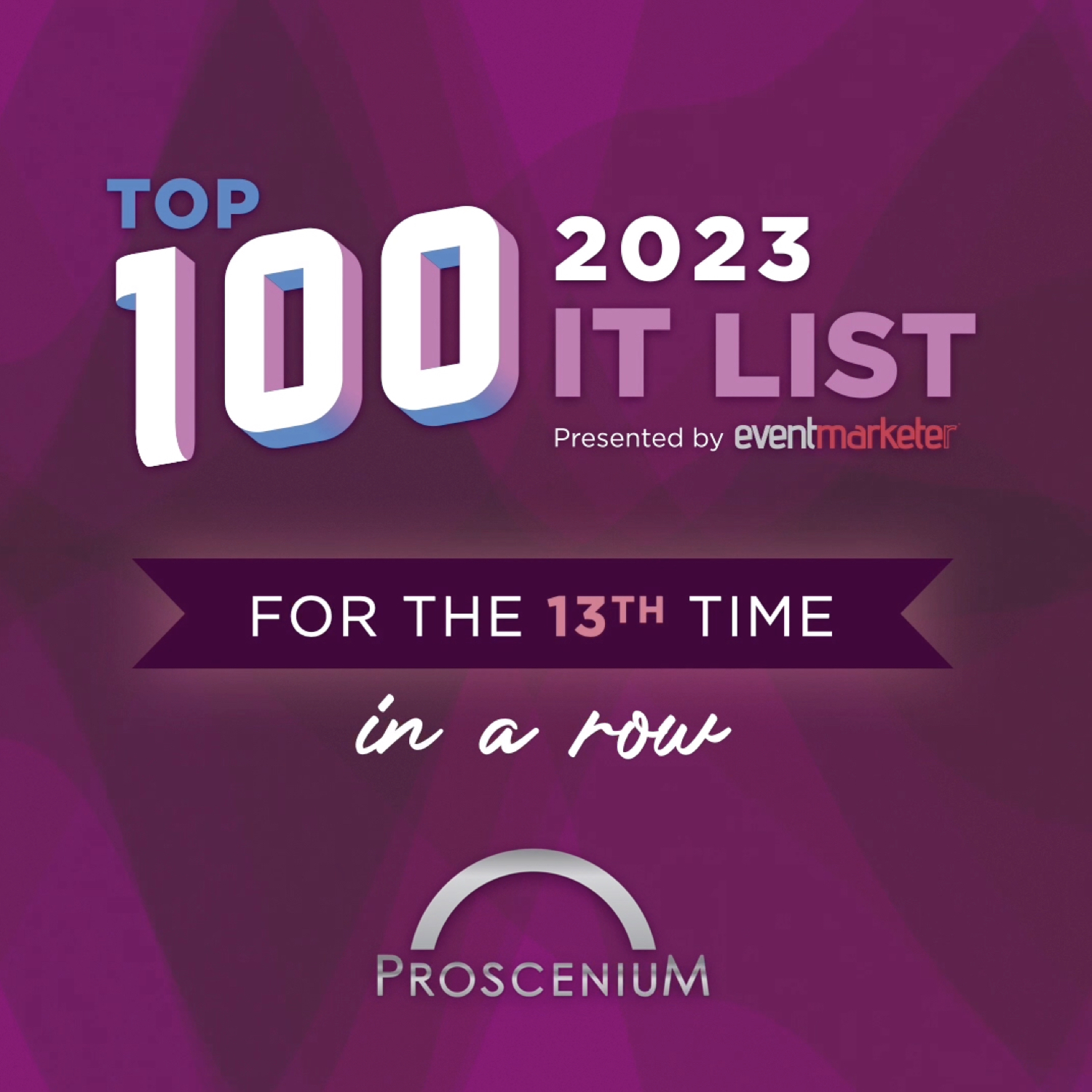 Proscenium 2023 It List