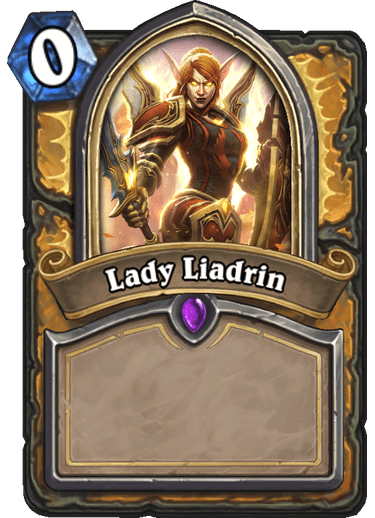 Lady Liadrin Hearthstone Card Library